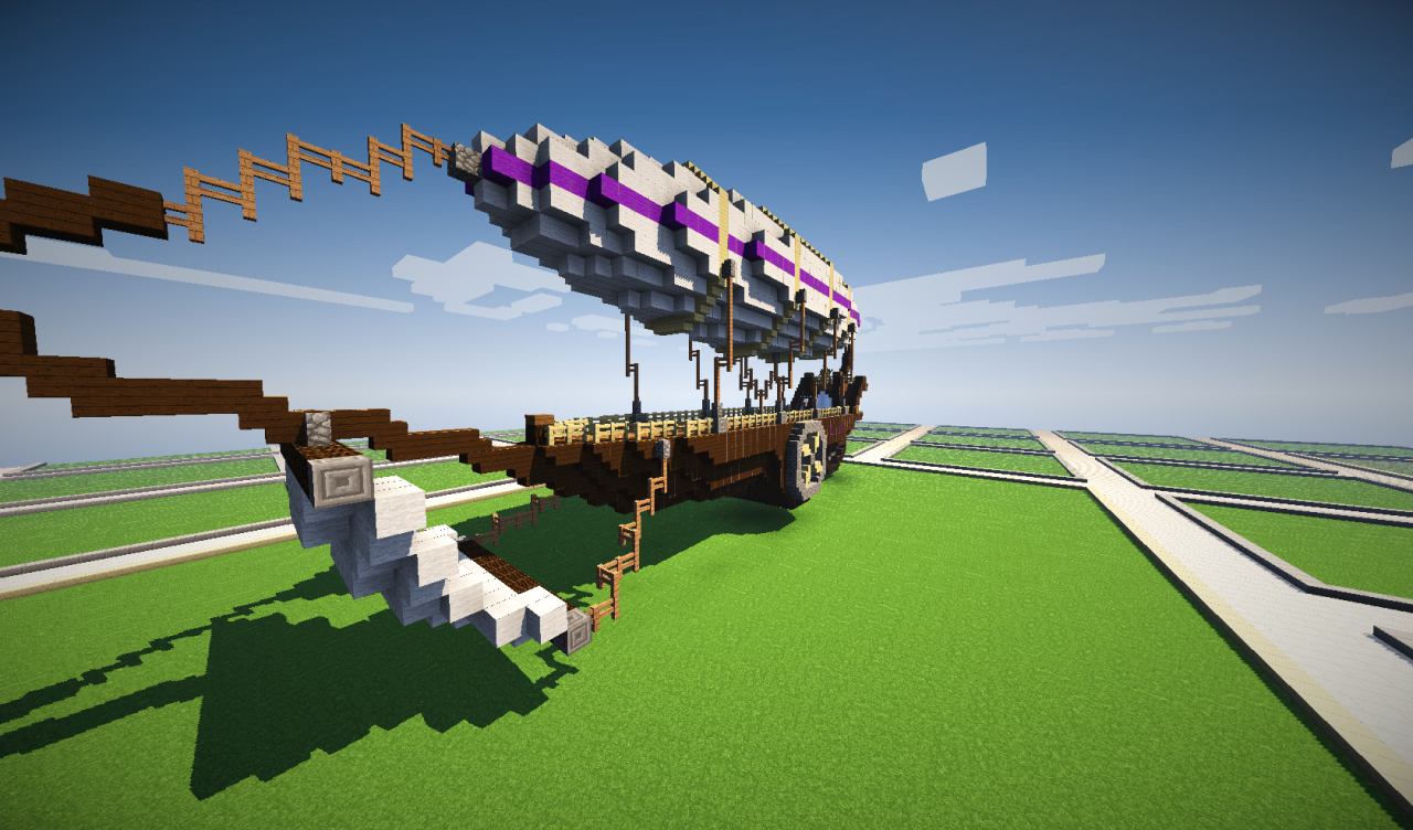 Air Ship/Blimp Minecraft Map