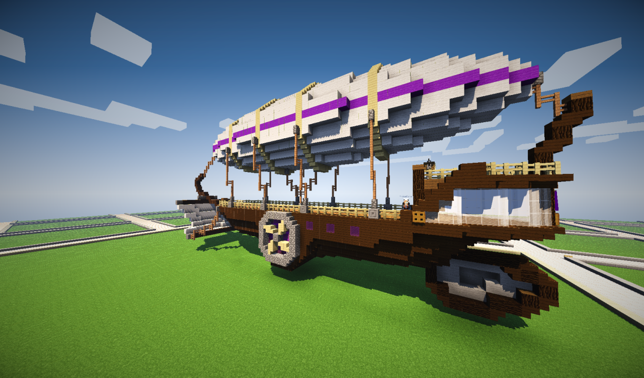 Air Ship/Blimp Minecraft Map
