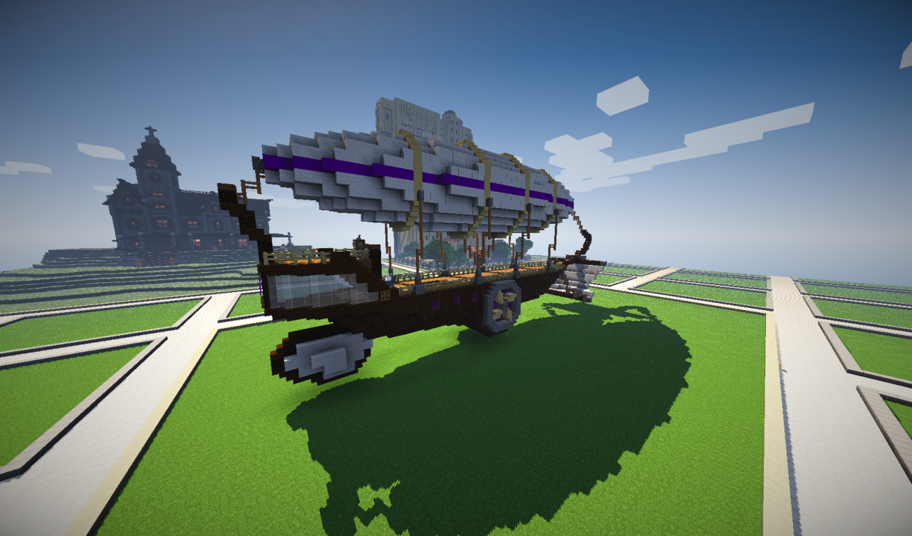 Air Ship/Blimp Minecraft Map