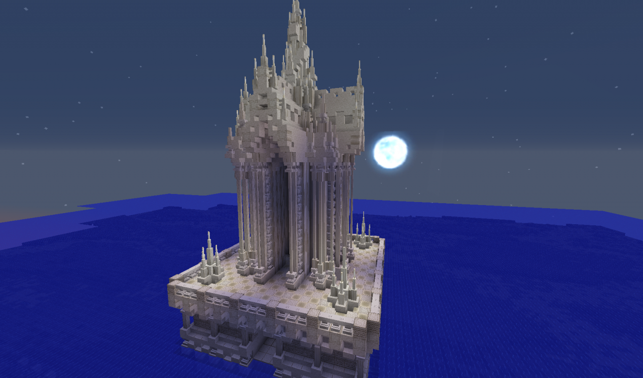 Small elvish styled build Minecraft Map