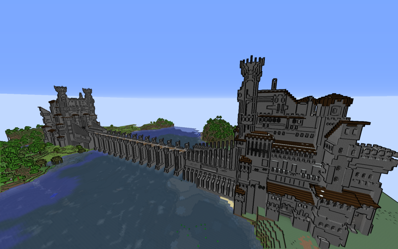 Game of Thrones. Twins. Minecraft Map
