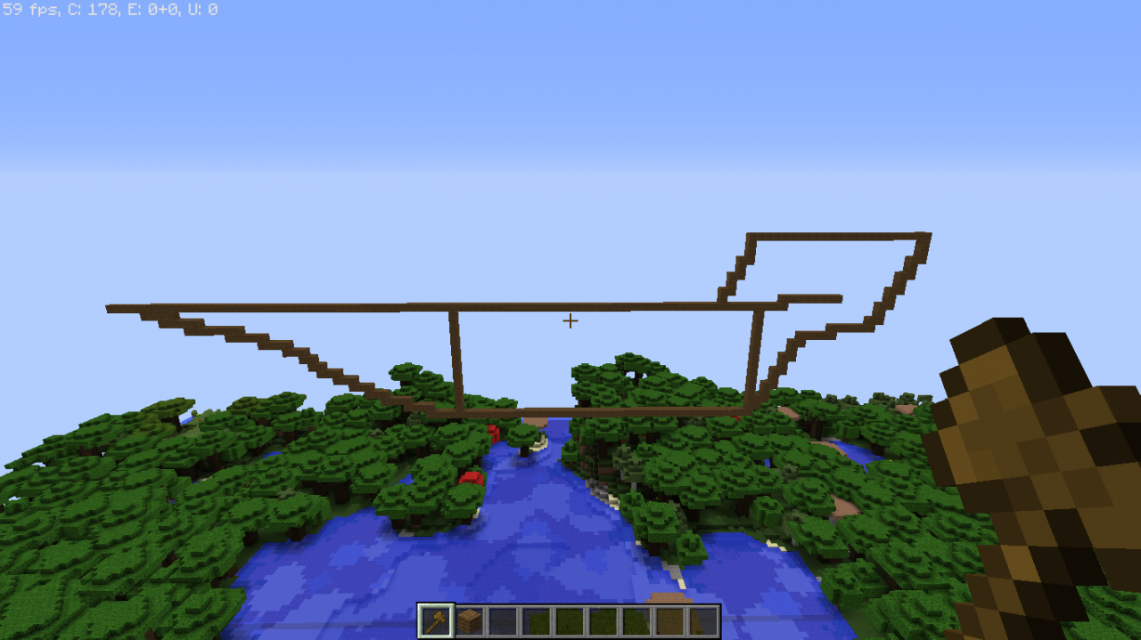 Flying Ship Minecraft Map
