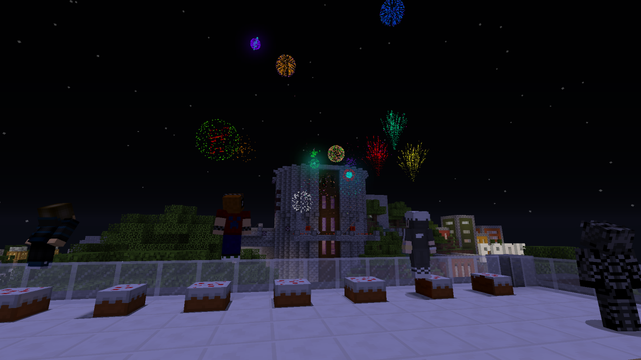 Hoopties House of Fireworks! Minecraft Map