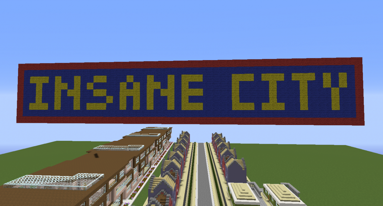 INSANE CITY Minecraft Map