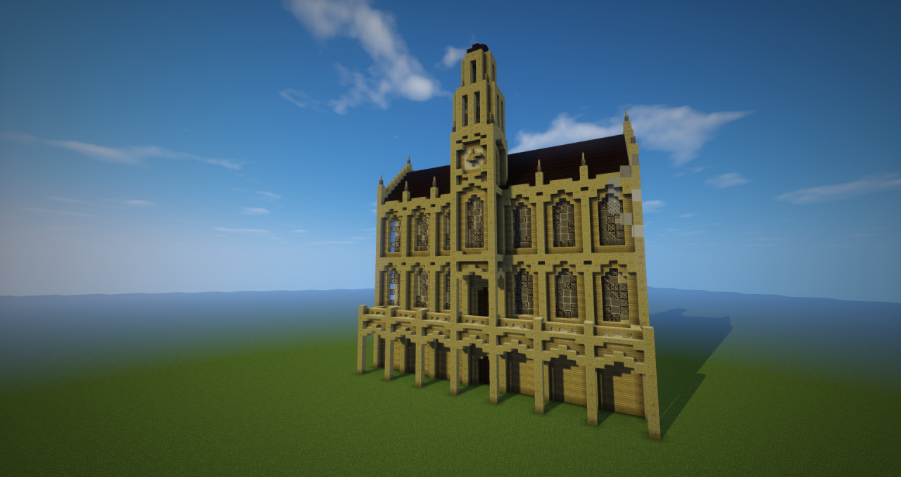 Town Hall + Modified version Minecraft Map
