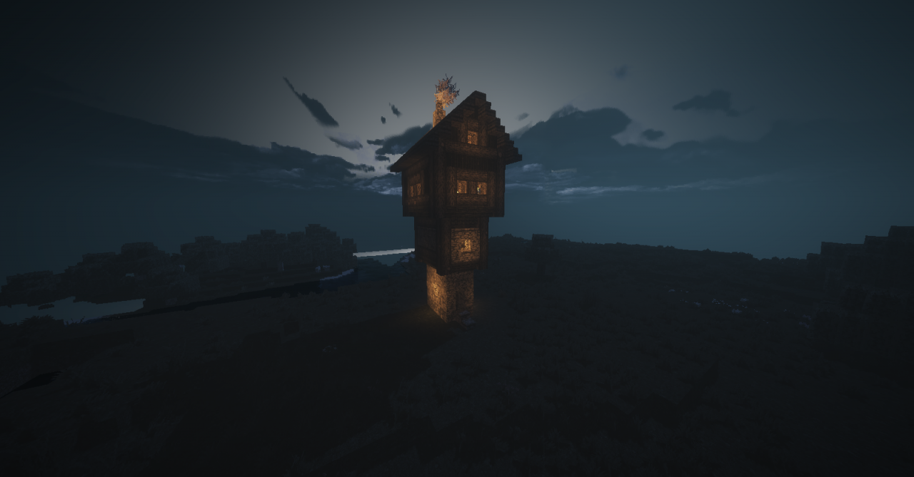 Medieval Tower House Minecraft Map