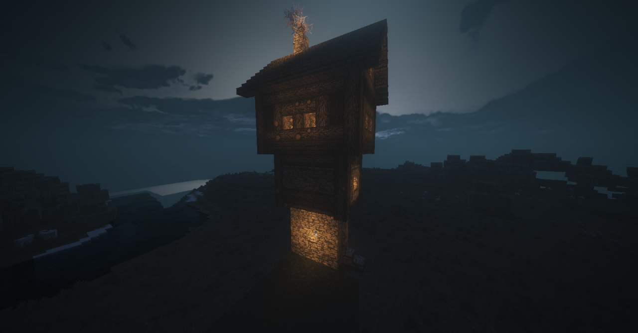 Medieval Tower House Minecraft Map