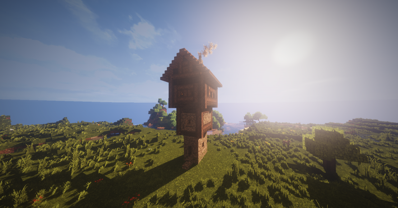 Medieval Tower House Minecraft Map