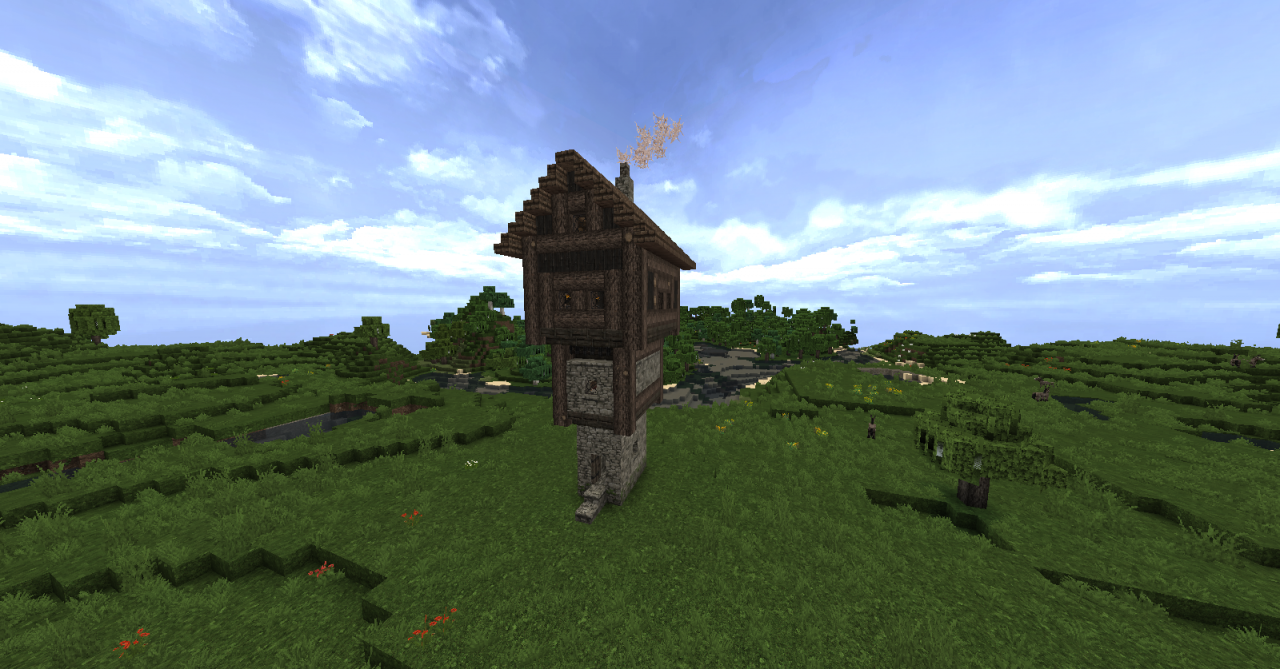 Medieval Tower House Minecraft Map