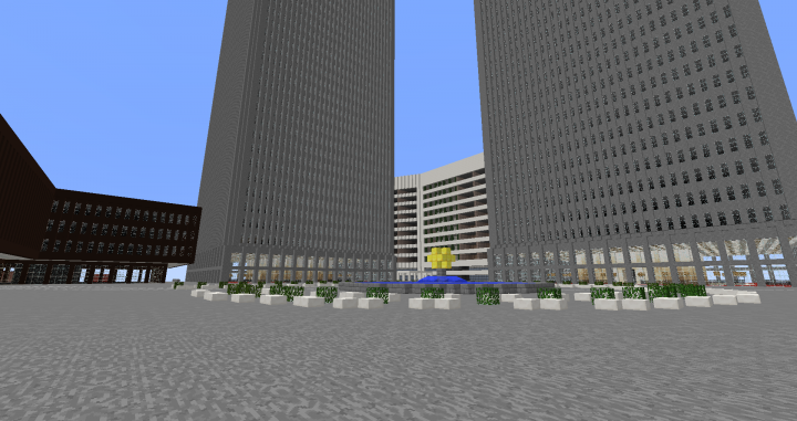 World Trade Center Complex (Original complex Pre 9/11) Minecraft Project