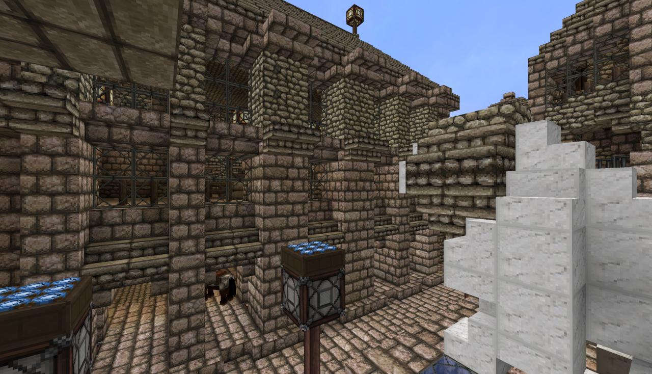 Venetian Main Railway Station (inspired by Praha hl.n.) Minecraft Map