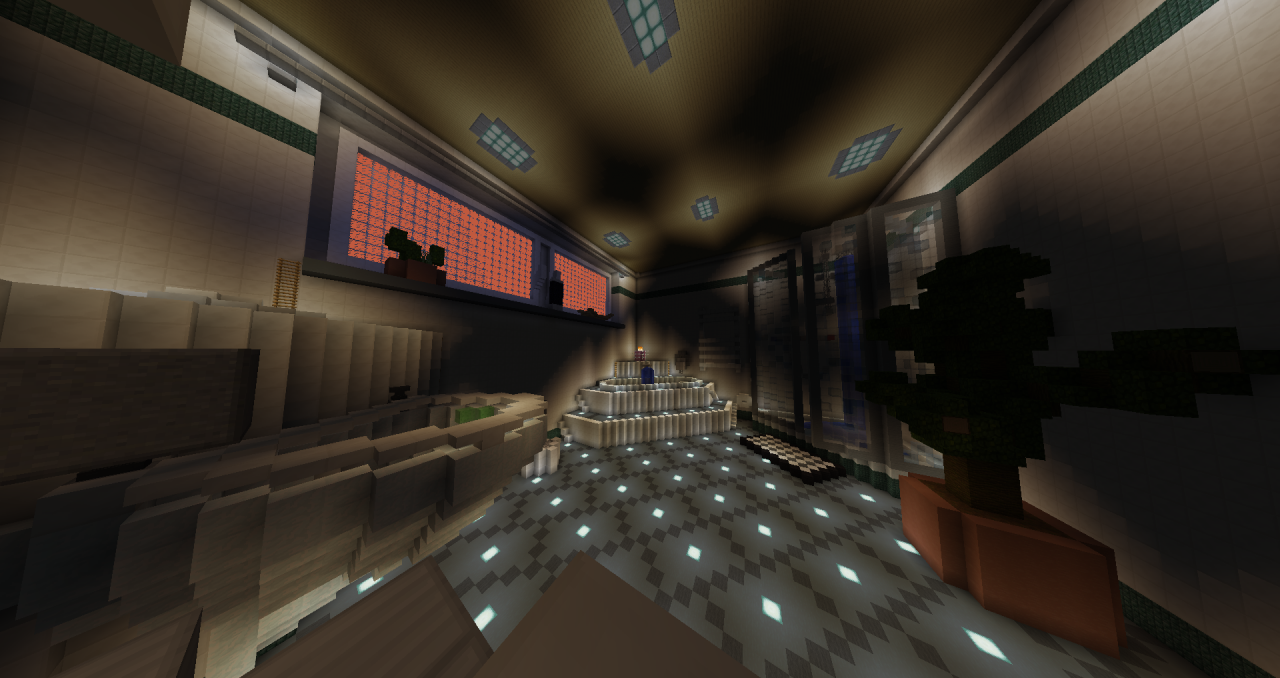 QSG Map für GommeHD.net : Modern Bathroom Minecraft Map