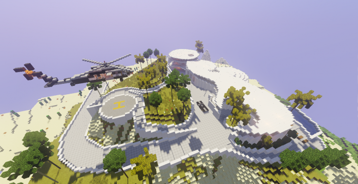 tony stark villa + interier Minecraft Map