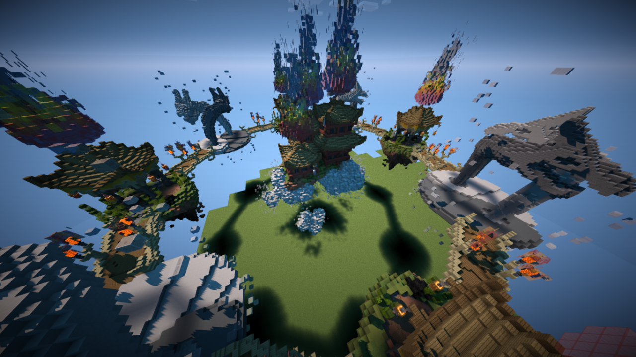 Oriental Skywars Minecraft Map