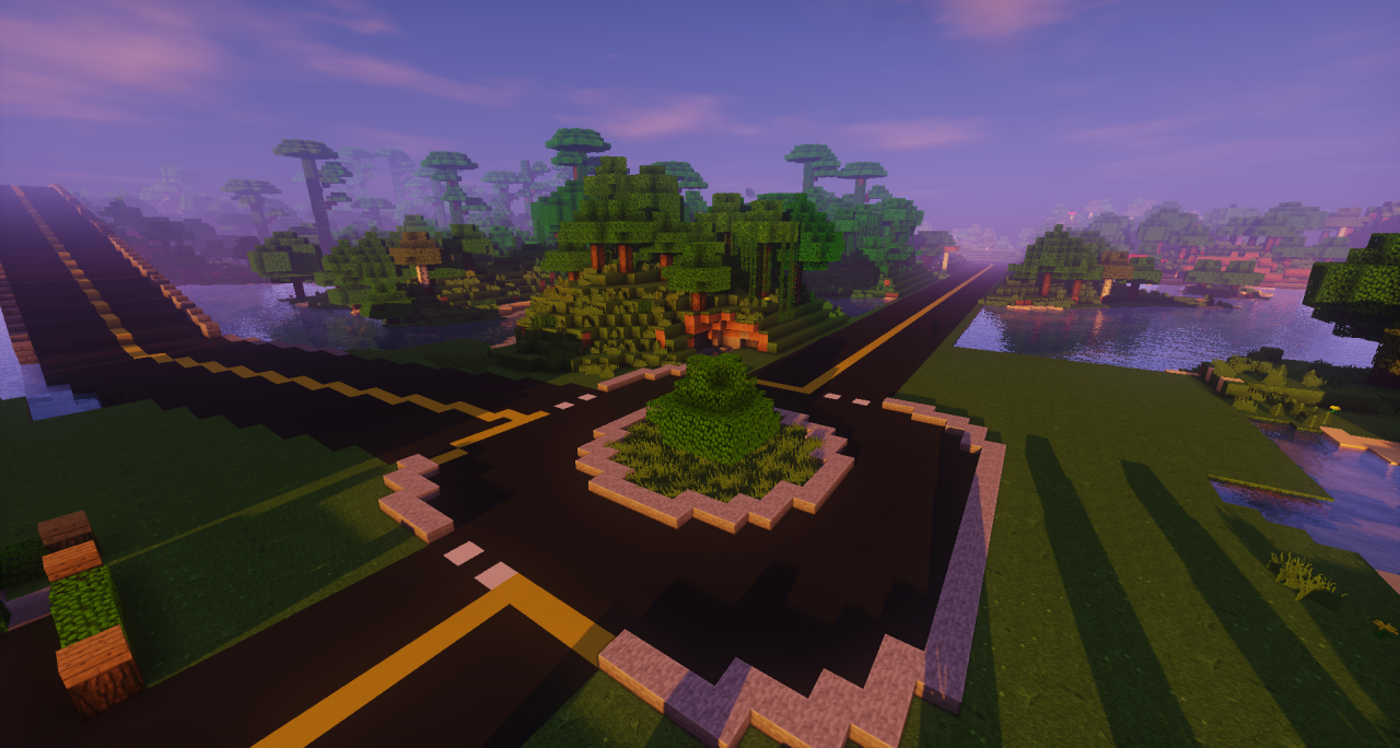 [-Minerule-] The roads Minecraft Map