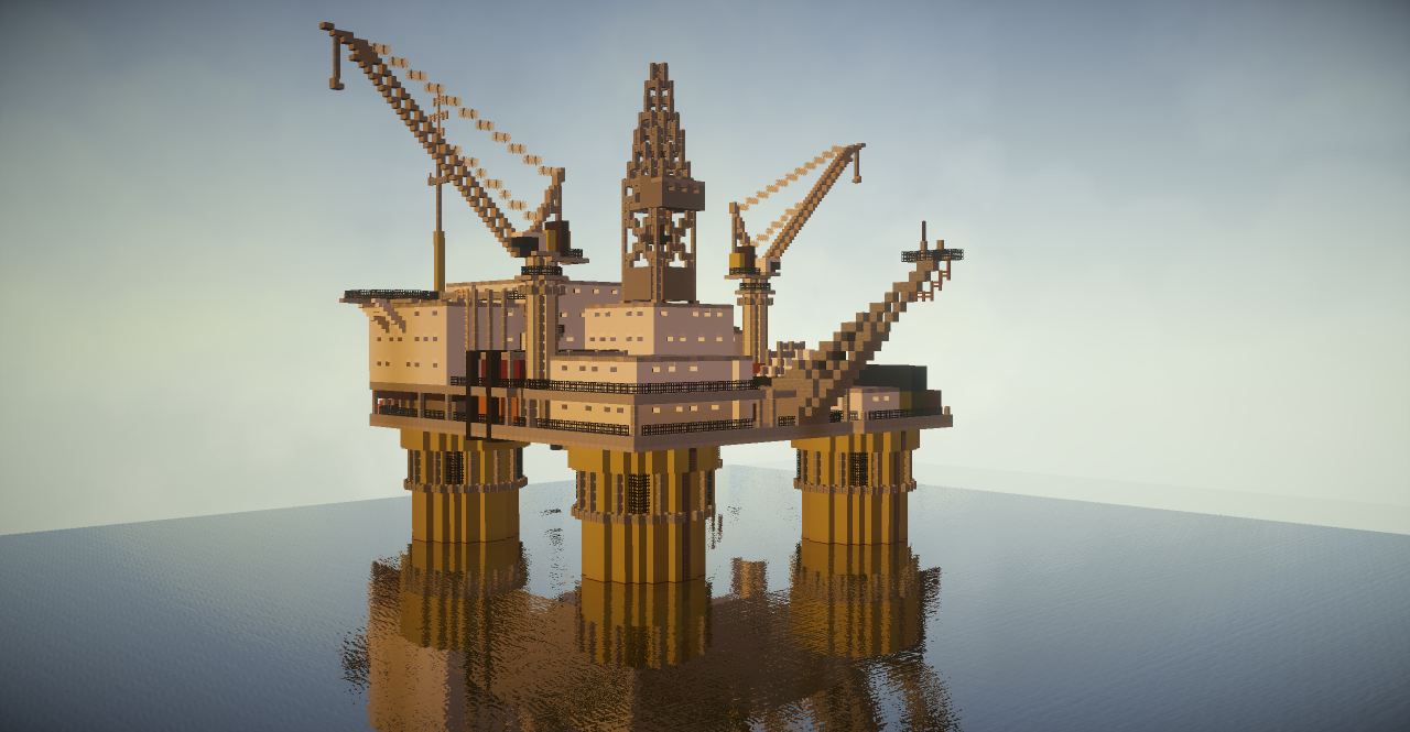Havilland Oil Company - Oil Platform Minecraft Map