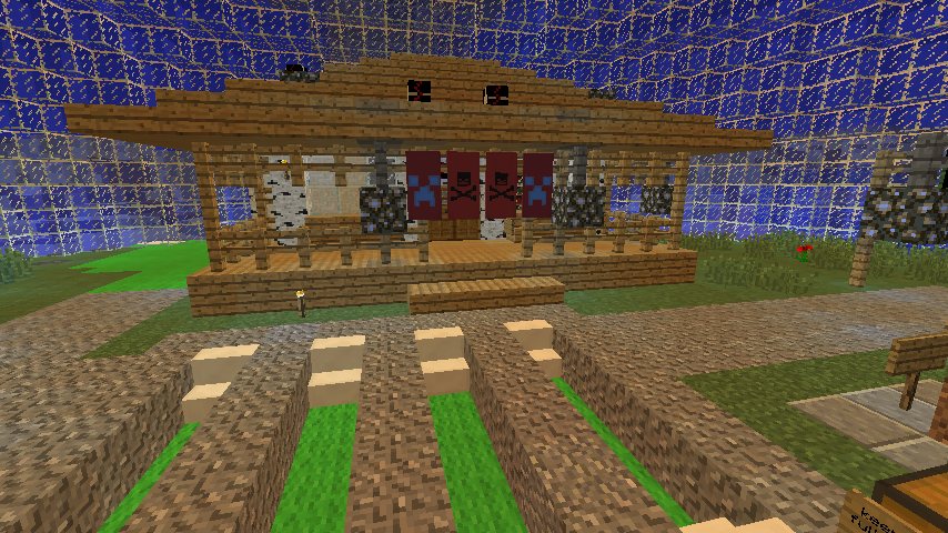 under water secret redstone base Minecraft Map