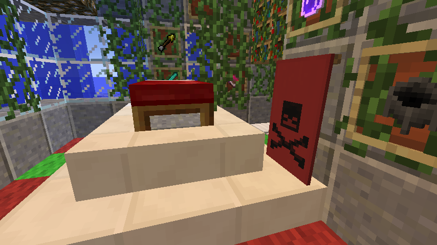 under water secret redstone base Minecraft Map