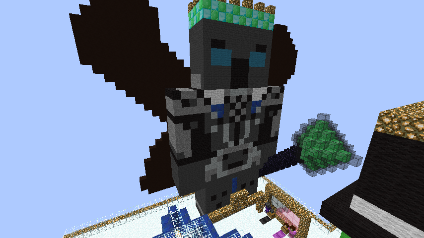 Popularmmos and Jen's christmas burning map burning map Minecraft Map