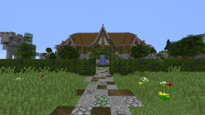 Herobrines House Minecraft Map