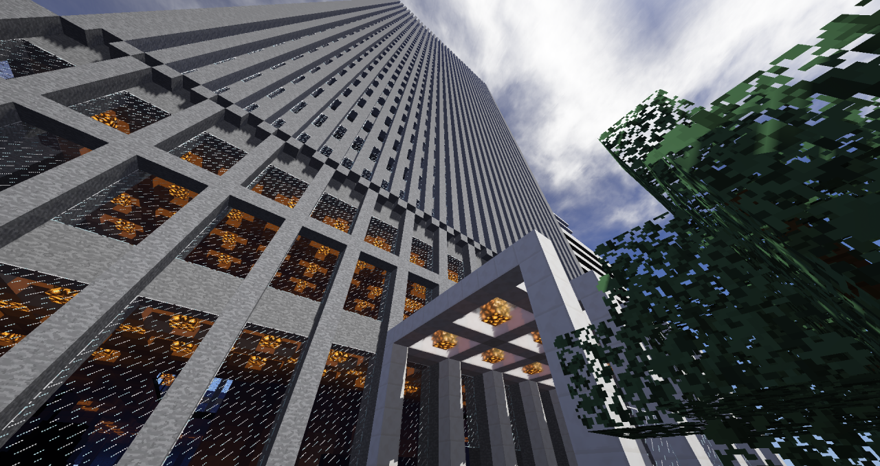 World Trade Center Complex (Original complex Pre 9/11) Minecraft Map
