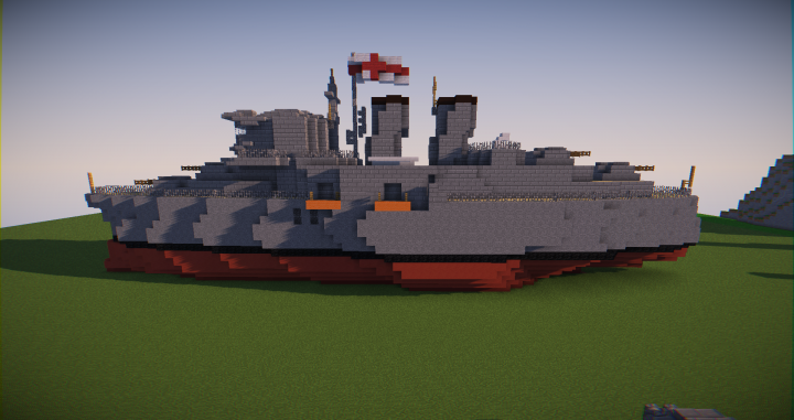HMS Belfast Minecraft Map