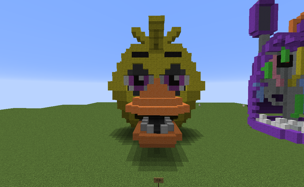 FNAF Series Heads V1.8 Minecraft Map