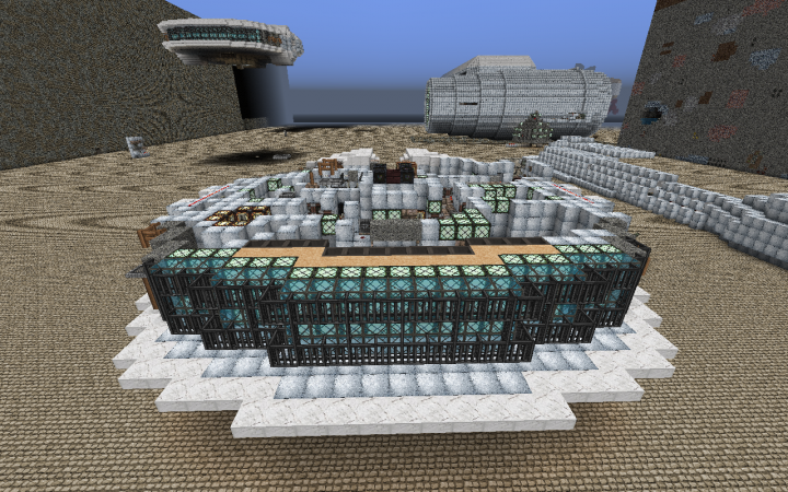 Star Wars Millennium Falcon (Scale 1:1, Highly Detailed) Minecraft Map