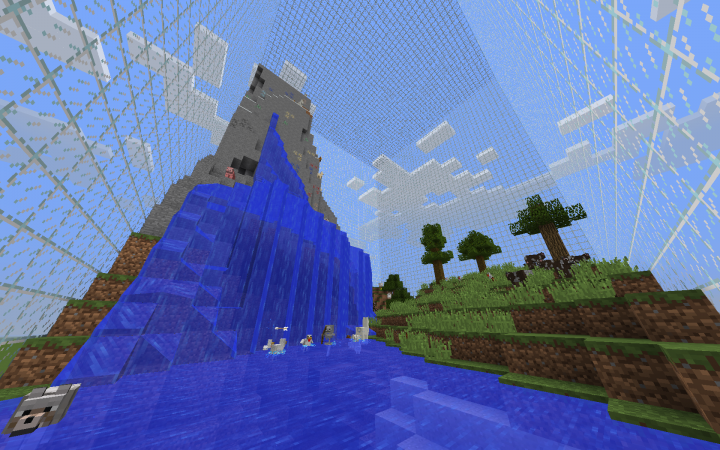 Custom Minecraft World In A Box-Game Minecraft Map