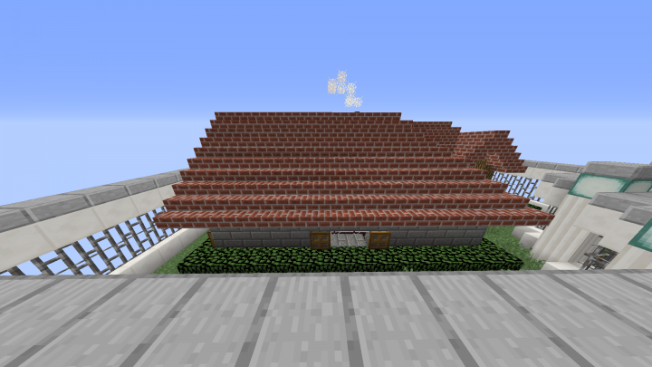 The 1 Block floor House Minecraft Map