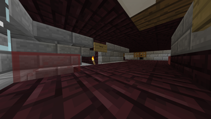 The 1 Block floor House Minecraft Map