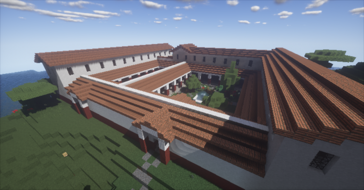 Roman Villa Minecraft Map