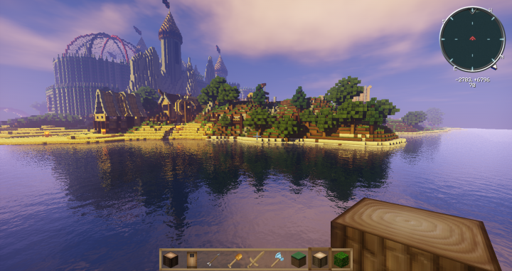 Medieval island Minecraft Map