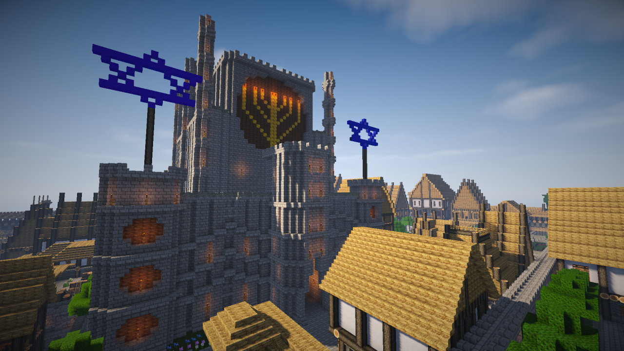 realistic medieval world(more than 5 cities) Minecraft Map