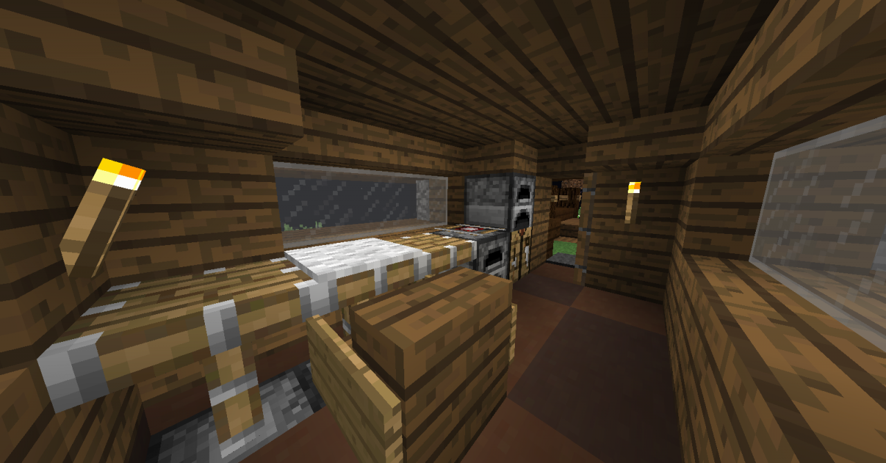 Tiny Carpenter's Hut Minecraft Map