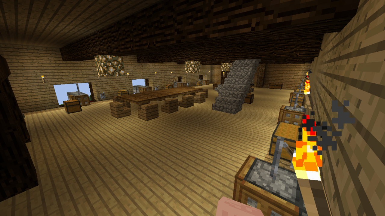 Flying Ship Minecraft Map