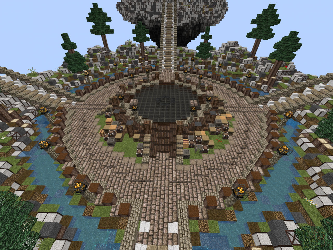 5 Islands - Minecraft Hub Minecraft Map