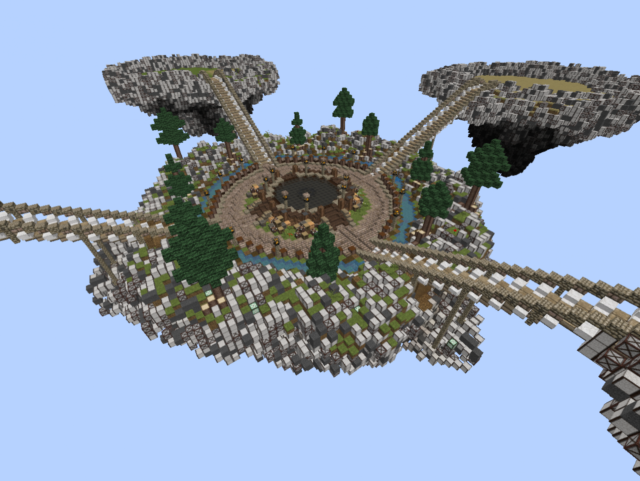 5 Islands - Minecraft Hub Minecraft Map