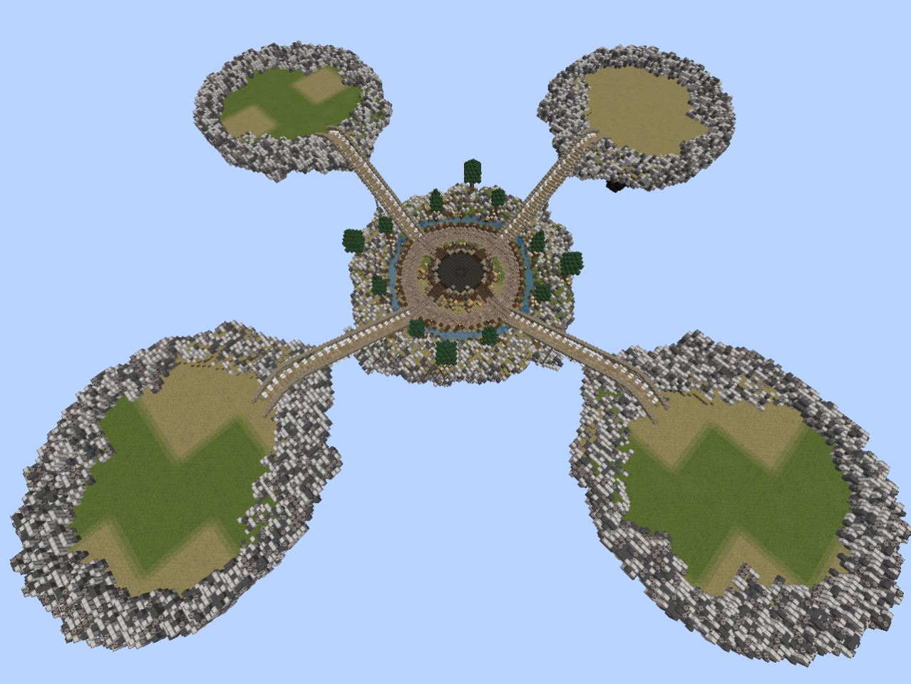 5 Islands - Minecraft Hub Minecraft Map