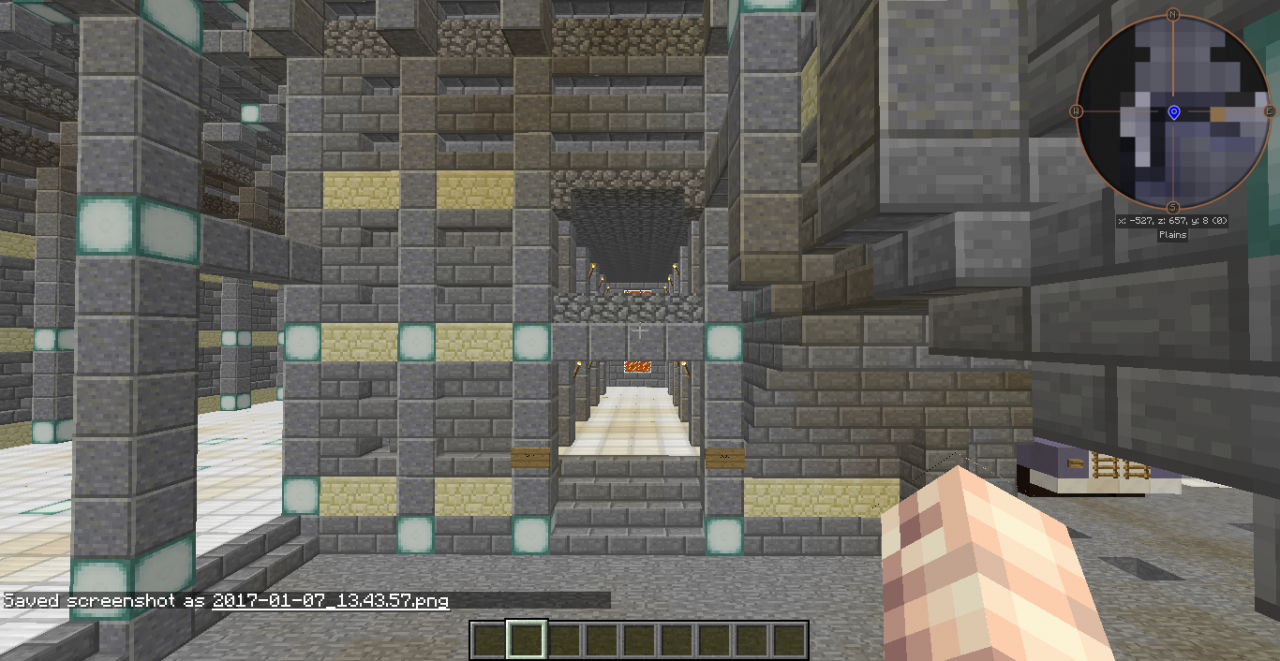 under grand prison Minecraft Map