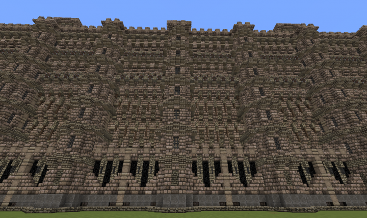 Unbreakable Medieval Wall Minecraft Map