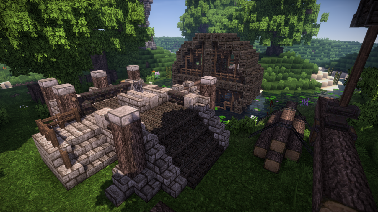 Medieval Series: Lumber/Saw Mill Minecraft Map