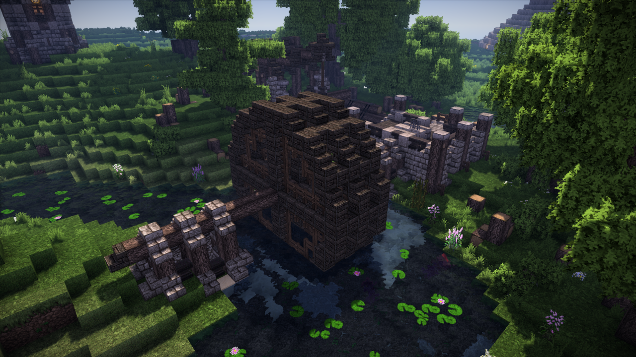 Medieval Series: Lumber/Saw Mill Minecraft Map