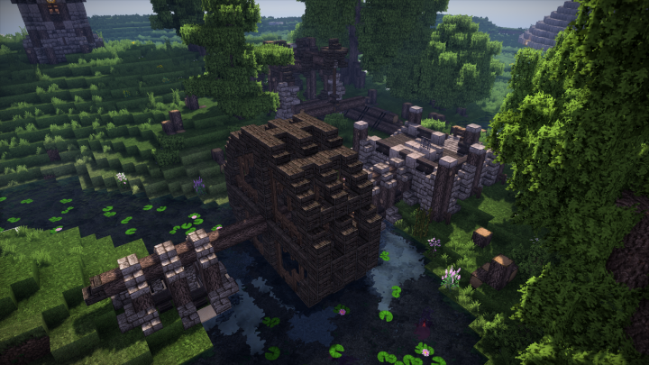 Medieval Series: Lumber/Saw Mill Minecraft Map