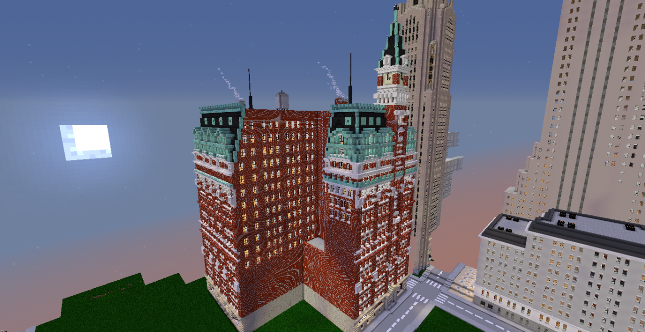 The Tribune Building - New York - 1875-1966 Minecraft Map