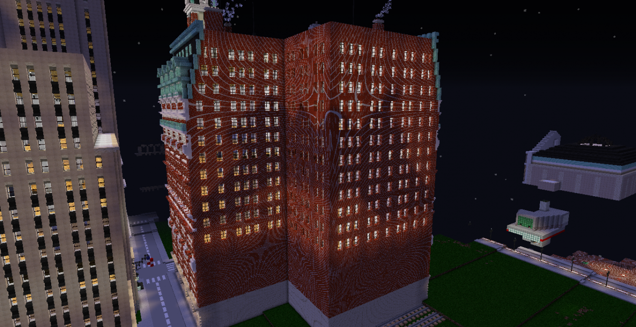 The Tribune Building - New York - 1875-1966 Minecraft Map