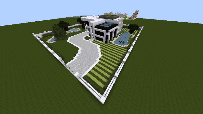 Modern Mansion Minecraft Map