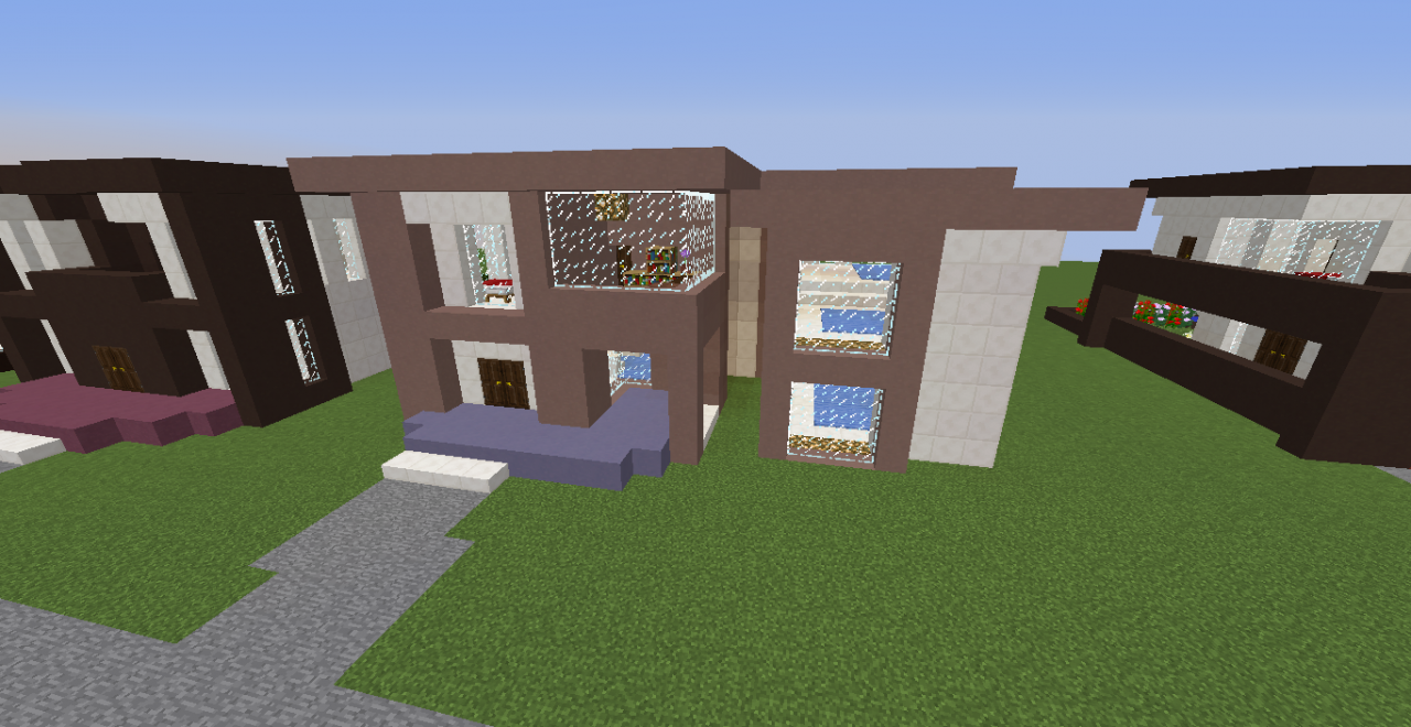 Modern Neighborhood Minecraft Map