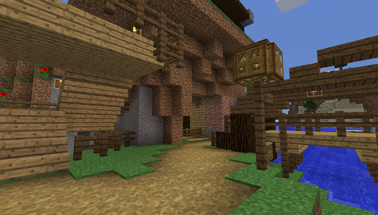 Starting survival world Minecraft Map