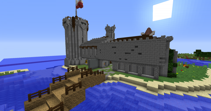 Modern Castle Minecraft Map